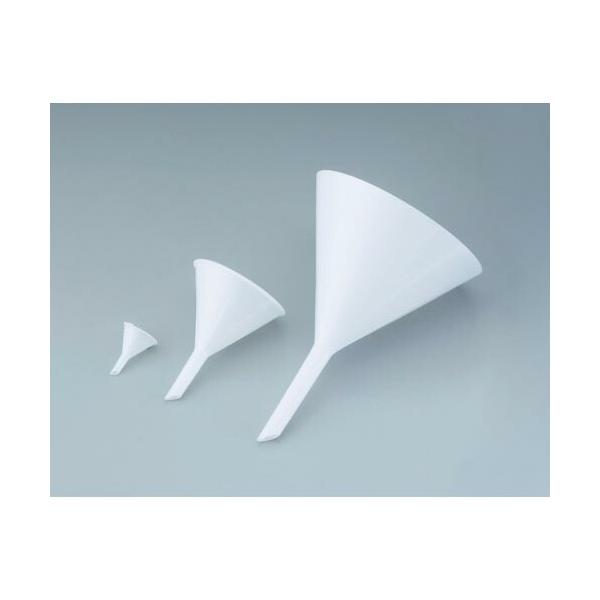 [特長]●耐薬品性に優れた液体濾過用ロートです。[仕様]●口径(mm)：30.5●高さ(mm)：40●足径(mm)：6.0●足長(mm)：20●足径×足長(mm)：6.0×20[材質／仕上]●本体：ポリエチレン（ＨＤＰＥ）