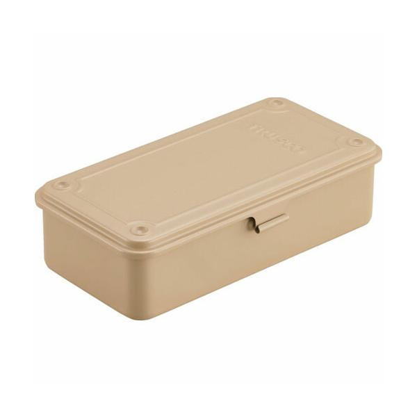 [特長]●ハードな使用に耐える頑丈なプレス一体型です。●片開き構造です。●四隅に横滑り防止用凹凸が付いており積み重ねに便利です。[仕様]●色：ライトサンド●外形寸法(mm)間口：203●外形寸法(mm)奥行：109●外形寸法(mm)高さ：5...