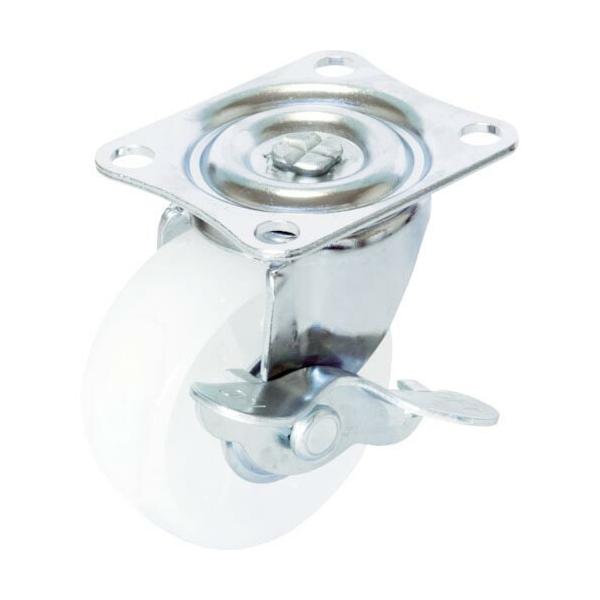 [特長]●走行性、耐荷重性を備えた小型キャスターです。[仕様]●許容荷重(daN)：28●許容荷重(kgf)：28.6●車輪径D(mm)：38●車輪幅(mm)：16●取付高H(mm)：50●取付座A(mm)：46●取付座B(mm)：38●取...