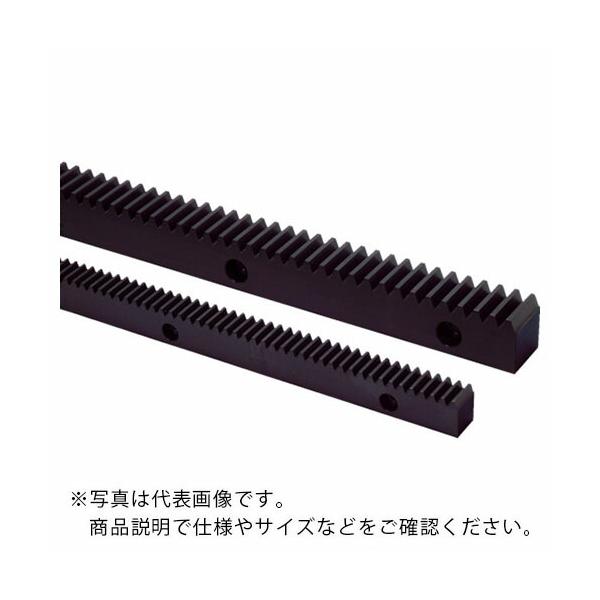 [特長]●モジュール、長さなどを豊富に取り揃え、低価格で応用性があります。●取付穴付きの完成品です。[仕様]●モジュール：1.5●全長(mm)：2049.88●有効歯数：435●かみ合い高さh”(mm)：18.5●歯幅b(mm)：15●高さ...