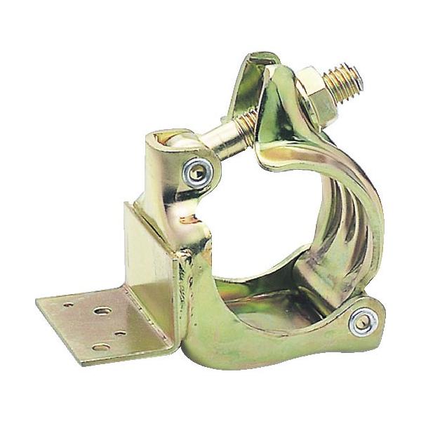 [特長]●単管にタル木を固定するためのクランプです。●単管にタル木（サイズ：フリー）をパイプと平行に固定するためのクランプです。●単管にタル木（サイズ：フリー）をパイプと自在方向に固定するためのクランプです。[仕様]●品名：タルキ止めクラン...