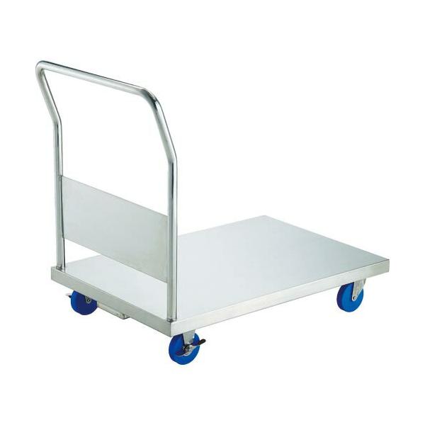 [特長]●ＭＣナイロン車輪を使用したオートクレーブ対応の台車です。●荷台にしっかりと補強の入った、板厚1.5tの頑強な溶接式のSUS304製台車です。●キャスターもSUS金具ですので、食品工場やクリーンルームで使用できます。[仕様]●均等荷...