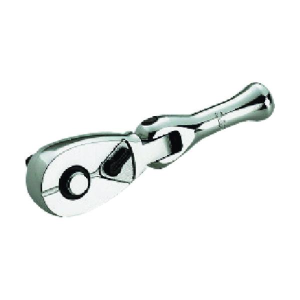 [仕様]●9.5sq.コンパクトフレックスショートラチェットハンドル袋入り