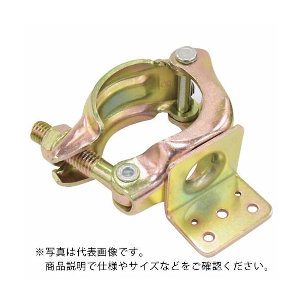 [特長]●単管にタルキを固定するクランプです。[仕様]●品名：タルキ止めクランプ●適合パイプ径(mm)：48.6●タイプ：自在型[材質／仕上]●スチール