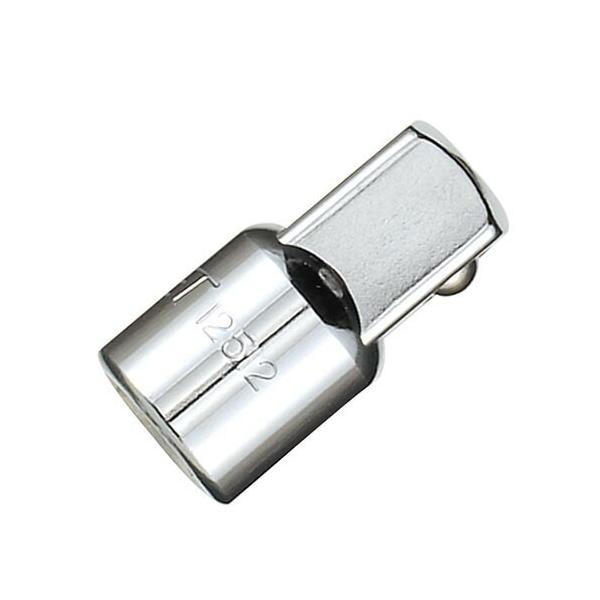 [用途]●3/8”SQのラチェットハンドル等で1/2”SQのソケットを使用する際に。[仕様]●サイズ(”SQ×”SQ)：凹3/8×凸1/2