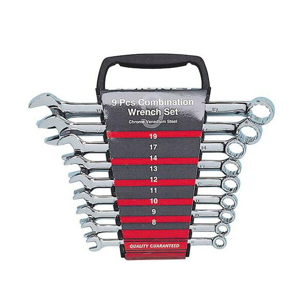 [特長]●ミラー仕上げのメッキが美しいコンビネーションレンチセット。●壁掛・持ち運び兼用ホルダー付き。[セット内容／付属品]コンビレンチ：8・9・10・11・12・13・14・17・19mm(30208・30209・30210・30211・...