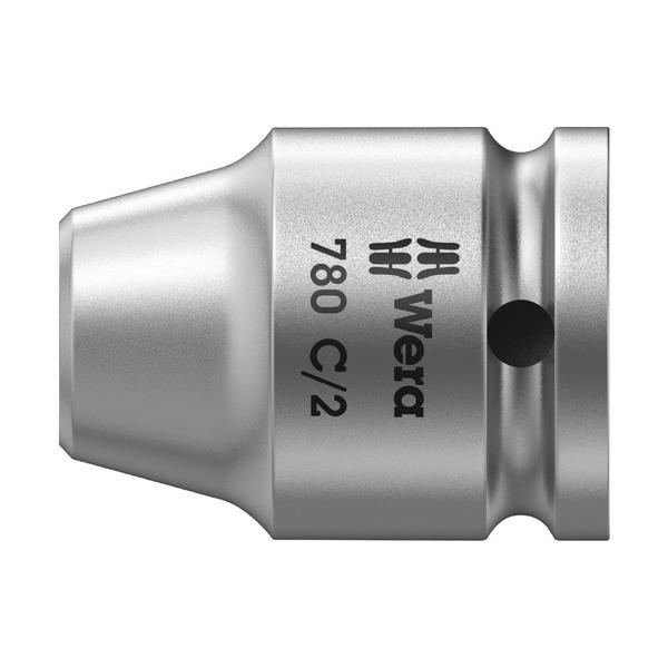 [特長]●780 Cシリーズ。●四角差し込みから六角ビットチャックに変換用アダプター。●ボールストップ溝を装備。●5/16インチDIN ISO 1173-C 8 六角インサートビット、Wera シリーズ2に適しています。●WERA品番：05...