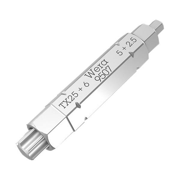 [特長]●9507 SB 4-in-1ビット。●革新的で非常にコンパクトな4ウェイビット。●1つのビットで4つの異なるネジサイズに対応。●タフで汎用性が高い。●1/4inch六角ドライブ。●丈夫なWeraビットにより、出力チップの早期破損を...