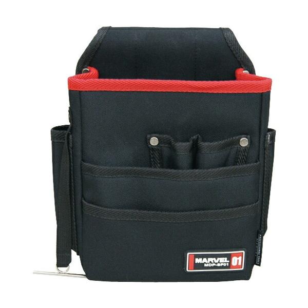 [特長]●柔らかい手触りで体にフィットし、軽くて丈夫です。●軽くて丈夫なポリエステル帆布を使用しています。●両サイドにDカン付きです。●テープフッカーが付いています。●底部に水抜き穴が付いています。[仕様]●色：ブラック●形状：2段●幅(m...