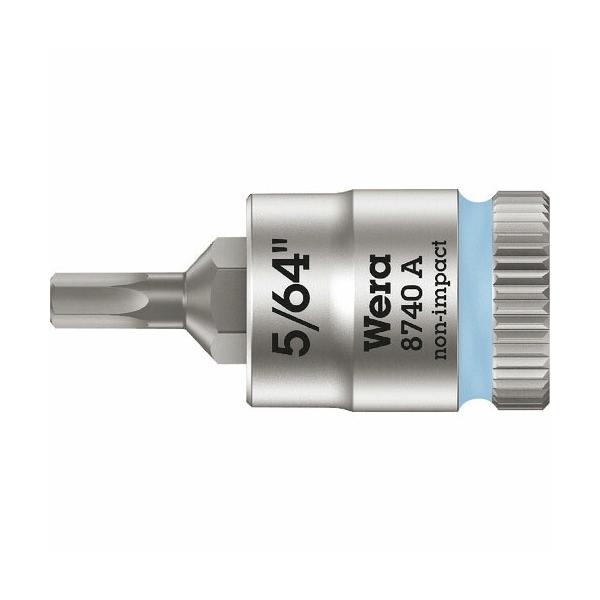 [特長]●各サイズが色で分けられているため、サイズを簡単に選べます。●独自のヘックスプラス先端のためなめにくくなっています。●ナーリングを指で挟んで締め付けができます。[用途]●締付作業用。[仕様]●対辺寸法(インチ)：5/64●差込角(m...