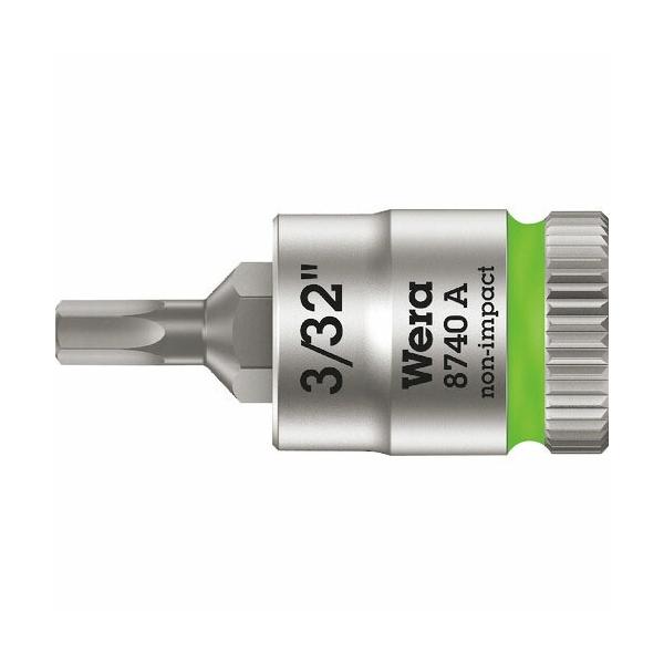 [特長]●各サイズが色で分けられているため、サイズを簡単に選べます。●独自のヘックスプラス先端のためなめにくくなっています。●ナーリングを指で挟んで締め付けができます。[用途]●締付作業用。[仕様]●対辺寸法(インチ)：3/32●差込角(m...