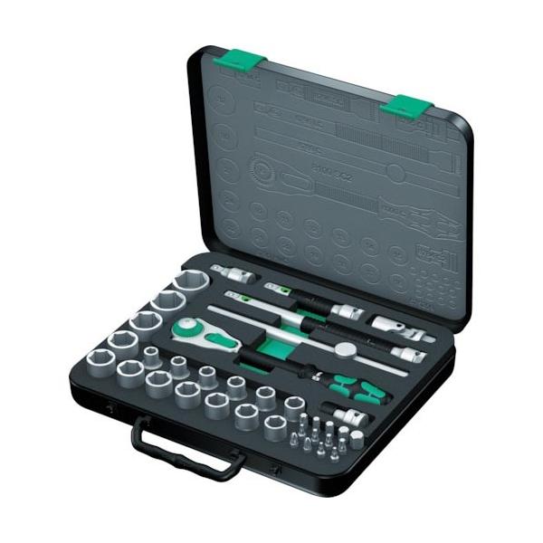 [特長]●エクステンションバーと軸部の空回り機能により、工具の回転をスムーズに行えます。●ヘッドの角度も調整可能です。●ギア数が72枚と多いため、細かい送りで微調整が可能です。●ヘッド部に正逆スイッチが付いています。[仕様]●差込角(mm)...