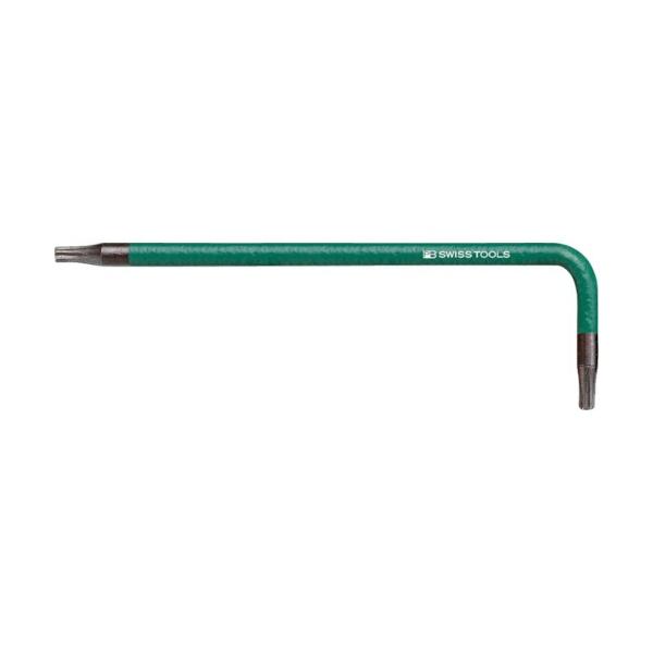 [特長]●サイズごとにカラーが異なるため、使用寸法を一目で判別できます。●特殊パウダーコートにより耐錆性があります。[仕様]●刃先：T6●首下寸法(mm)：15●全長(mm)：52●色：緑●適合ネジ：M2●軸径(φmm)：2.5●レンチのハ...