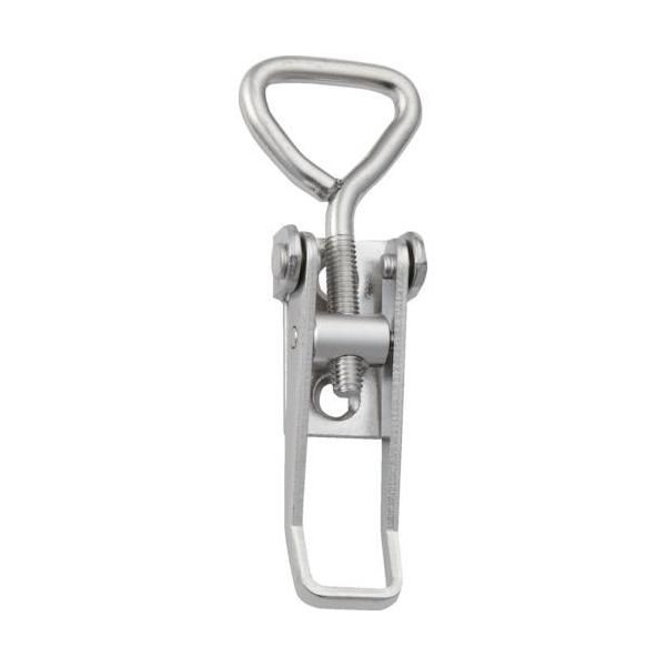 [特長]●強靭な冷間圧延鋼板製です（品番末尾CR）。●ねじ式の掛金を回転させることで、掛代の調節が簡単にできます。●錠前取り付け用のアイ付とアイなしがあります。●TF701LC型は南京錠や封印具シリーズとあわせて使用できます。[仕様]●許容...