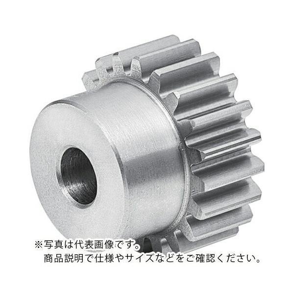 [特長]●追加工がしやすい平歯車です。●品番末尾Ｈは、歯部高周波焼入済です。[用途]●一般産業機械、医療機器、食品機械に使用。[仕様]●歯数：50●形状：B1●基準円直径(mm)：φ100●歯幅(mm)：20●穴径(mm)：φ12●モジュー...