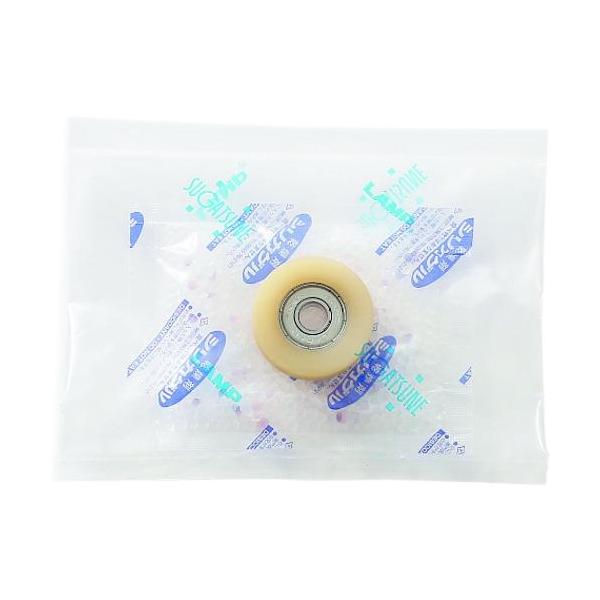 [特長]●亀裂・剥離に強い、高耐久性と耐磨耗性を兼ね備えたウレタンベアリングです。●摩耗に強いです。●テーパー摩耗試験では発塵が汎用ウレタンの1／20と優れた低発塵性を発揮します。●ベアリングに直接ウレタンを巻いているため、駆動音の発生が少...