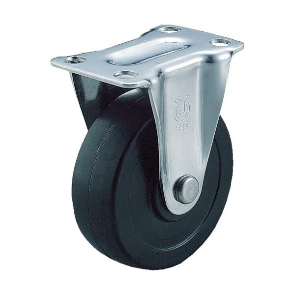 [特長]●走行性、耐荷重性を備えた標準的な小型キャスターです。●耐摩耗性に優れています。●始動抵抗が軽いです。[仕様]●許容荷重(daN)：50●許容荷重(kgf)：51●車輪径D(mm)：50●車輪幅(mm)：28●取付高H(mm)：70...