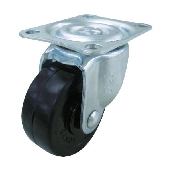 [特長]●標準的な小型キャスターで、最小サイズから取りそろえています。[仕様]●許容荷重(daN)：12●許容荷重(kgf)：12.2●車輪径D(mm)：32●車輪幅(mm)：14●取付高H(mm)：42●取付座A(mm)：38●取付座B(...