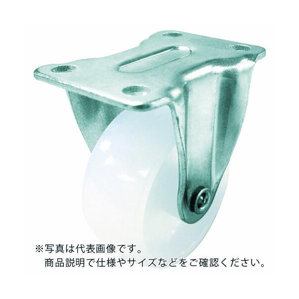 [特長]●標準的な小型キャスターで、最小のサイズから取りそろえています。●標準的な小型キャスターです。最小サイズから取り揃えています。耐摩耗性に優れたナイロン車輪を使用しています。[仕様]●許容荷重(daN)：55●許容荷重(kgf)：56...