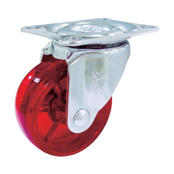 [特長]●始動抵抗が軽く、使いやすいキャスターです。●床面を汚しにくいポリカーボネート製キャスターです。●車輪カラーバリエーションを用途に応じて使い分けることができます。[仕様]●許容荷重(daN)：38●許容荷重(kgf)：38.8●車輪...