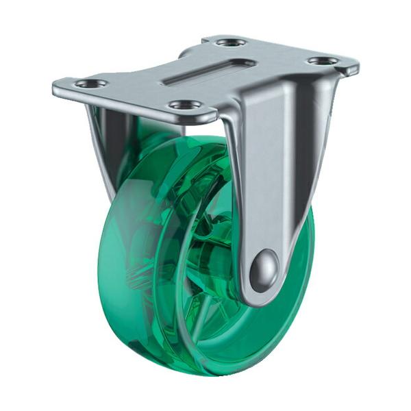 [特長]●始動抵抗が軽く、使いやすいキャスターです。●床面を汚しにくいポリカーボネート製キャスターです。●車輪カラーバリエーションを用途に応じて使い分けることができます。[仕様]●許容荷重(daN)：38●許容荷重(kgf)：38.8●車輪...