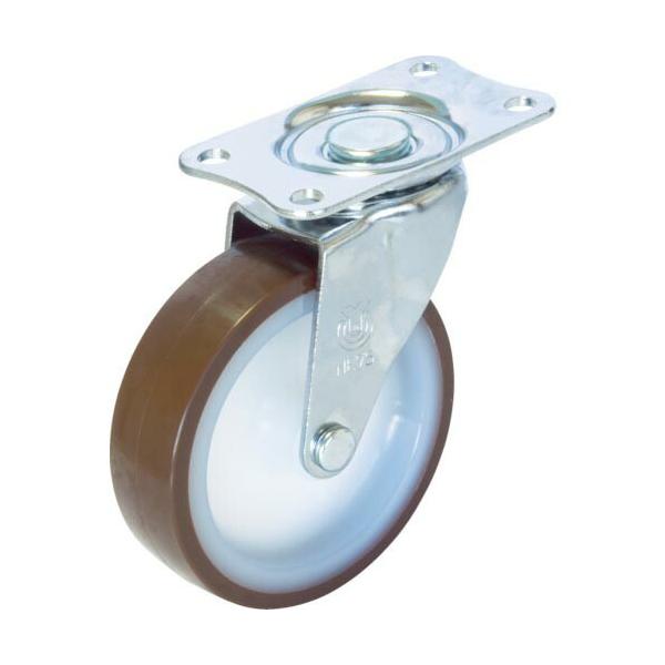 [特長]●高級感のあるクロムメッキ仕上げで装飾性に優れます。●ウレタン車輪は耐油性、耐摩耗性に優れています。[仕様]●許容荷重(daN)：40●許容荷重(kgf)：40.8●車輪径D(mm)：65●車輪幅(mm)：21●取付高H(mm)：8...