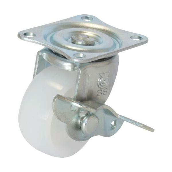 [特長]●標準的な小型キャスターで、最小のサイズから取りそろえています。[仕様]●許容荷重(daN)：28●許容荷重(kgf)：28.6●車輪径D(mm)：38●車輪幅(mm)：16●取付高H(mm)：50●取付座A(mm)：46●取付座B...