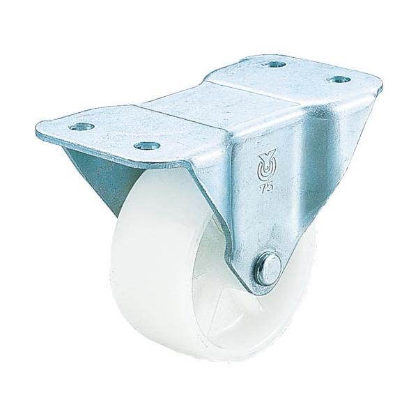 [特長]●車輪幅が広く、安定した走行が可能です。車輪の変形が少なく、長時間の設置にも対応できます。[仕様]●許容荷重(daN)：90●許容荷重(kgf)：91.8●車輪径D(mm)：65●車輪幅(mm)：28●取付高H(mm)：82●取付座...