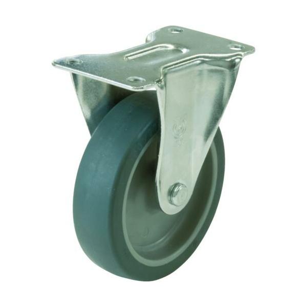 [特長]●標準的な小型キャスターです。●床面に跡が付きにくい材質です。●床面を汚しにくいエラストマー車輪を使用しています。[仕様]●許容荷重(daN)：40●許容荷重(kgf)：40.8●車輪径D(mm)：65●車輪幅(mm)：27●取付高...