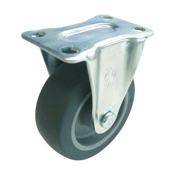 [特長]●走行性・耐荷重を備えた標準的な小型キャスターです。●床面に跡が付きにくい材質です。●床面に汚しにくいエラストマー車輪を使用しています。[仕様]●許容荷重(daN)：40●許容荷重(kgf)：40.8●車輪径D(mm)：65●車輪幅...