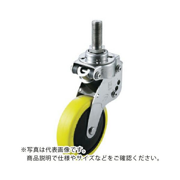 [特長]●特殊粘弾性体を使用した「ユーエイダンパー」を内蔵することにより、走行時の衝撃を吸収します。●旋回部と車輪軸受部に独自の静音機構を採用し、静かな走行を実現します。●ユーエイダンパーの優れた衝撃吸収能力により、走行時の荷物への負担を大...