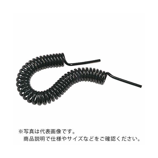 [特長]●柔軟なウレタン系チューブです。●機器の可動部に省スペースで配管でき、継手に無理がかからない仕様です。[仕様]●色：黒●使用範囲(m)：1.0●コイル径(mm)：72●コイル長(mm)：310●最高使用圧力(MPa)：0.8(20℃...