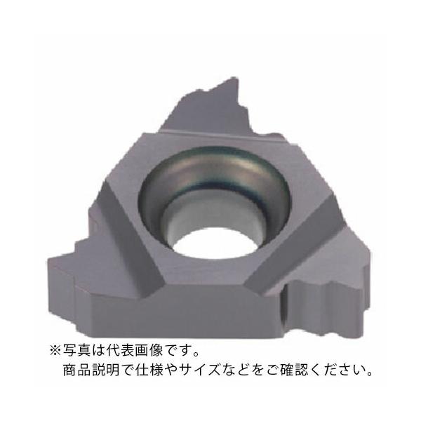 [特長]●外径用ＰＴねじインサートです。[用途]●ねじ切り加工用。[仕様]●適合被削材：鋼、ステンレス鋼、鋳鉄、難削材●コーナ半径(mm)：0●ねじ切りインサートサイズ：16●山数：14.0●勝手：R●内接円径(mm)：9.525●X方向刃...