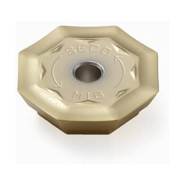 [特長]●オクトミル07用インサート、8コーナー仕様です。[仕様]●AN(deg)：26.0●L：7.42●S(mm)：4.56●SECO　OFER07…インサート　CVD材種