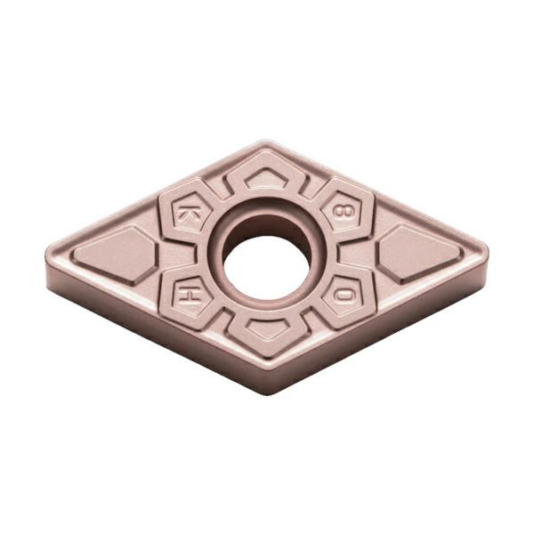 [特長]●高い膜強度を有するCVD膜構成にすることで、安定性を向上させた強断続加工用材種です。●ダクタイル鋳鉄の強断続加工や高送り加工に最適です。[用途]●旋削加工用●被削材：ダクタイル鋳鉄。[仕様]●チップ形状：ひし形55°●厚さ(mm)...