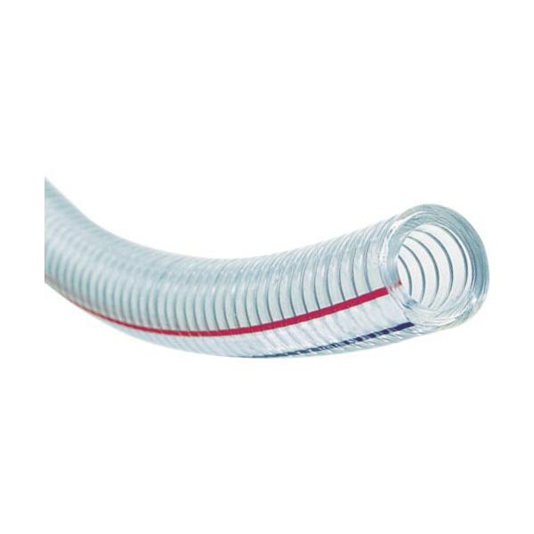 [特長]●折れ・つぶれに強く、流体が止まりにくく安心です。●耐油性に優れ、ホースが硬化しにくく長寿命です。●透明性に優れ、流体の確認ができ安全・安心です。[仕様]●外径(mm)：26●許容曲げ半径(mm以上)：80●使用圧力(MPa)：-0...