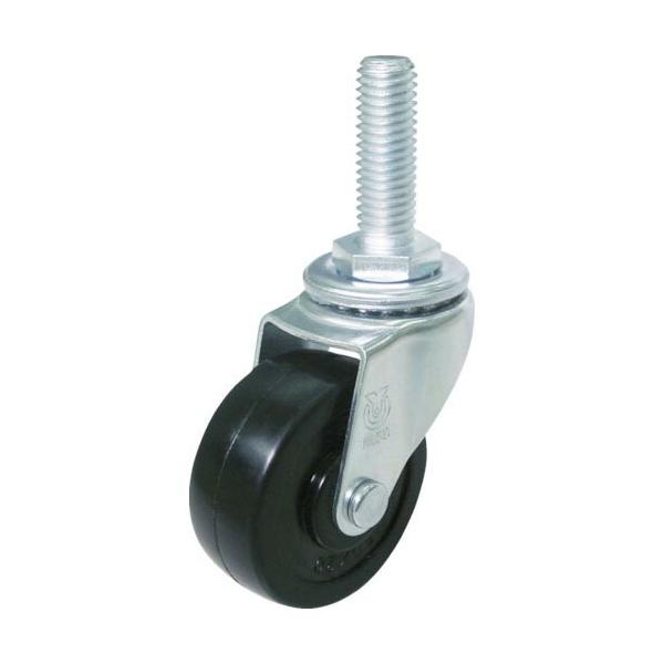 [特長]●標準的な小型キャスターで、軽量物運搬用のワゴンやラックなどに最適です。[仕様]●許容荷重(daN)：25●許容荷重(kgf)：25.5●車輪径D(mm)：40●車輪幅(mm)：17●取付高H(mm)：59●軸長L(mm)：35●ね...