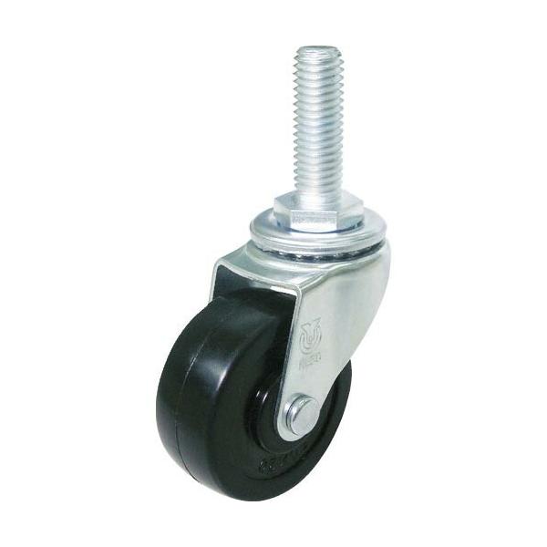 [特長]●標準的な小型キャスターで、軽量物運搬用のワゴンやラックなどに最適です。[仕様]●許容荷重(daN)：30●許容荷重(kgf)：30.6●車輪径D(mm)：50●車輪幅(mm)：20●取付高H(mm)：68●軸長L(mm)：35●ね...