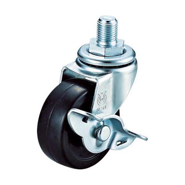 [特長]●標準的な小型キャスターで、軽量物運搬用のワゴンやラックなどに最適です。[仕様]●許容荷重(daN)：30●許容荷重(kgf)：30.6●車輪径D(mm)：50●車輪幅(mm)：20●取付高H(mm)：68●軸長L(mm)：14●ね...