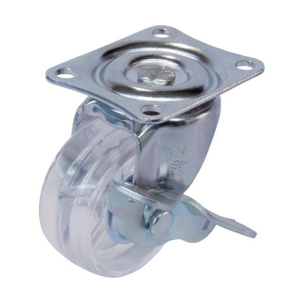 [特長]●始動抵抗が軽く、使いやすいキャスターです。●床面を汚しにくいポリカーボネート製キャスターです。●車輪カラーバリエーションを用途に応じて使い分けることができます。[仕様]●許容荷重(daN)：38●許容荷重(kgf)：38.8●車輪...