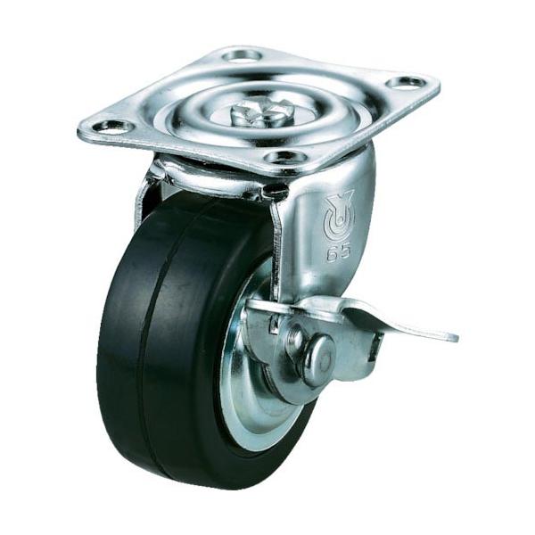 [特長]●標準的な小型キャスターで、最小サイズから取りそろえています。[仕様]●許容荷重(daN)：50●許容荷重(kgf)：51.0●車輪径D(mm)：75●車輪幅(mm)：25●取付高H(mm)：90●取付座A(mm)：70●取付座B(...