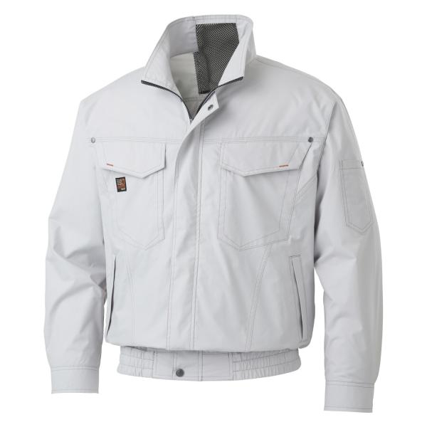 [特長]●ファン脱落防止ネット搭載の風神ベスト対応ブルゾン●フルハーネス対応●風気路仕様●立ち衿仕様●長袖タイプ●コットンブロード　高密度の織りで、空気の漏れを少なくした素材。吸湿性に優れ、快適に着用可能[仕様]【仕様】●サイズ：M●着丈：...