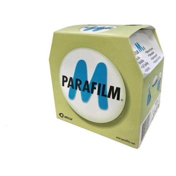 [特長]●・抜群の伸縮性・粘着性をもつ熱可塑性フィルムで、どんな形状の容器にもよく付着し、密封できます。●・防水性に優れていますので、培養瓶などの密封に最適です。[仕様]●・幅×長さ：10cm×38m●・入数：12箱●・軟化点：68℃●・電...