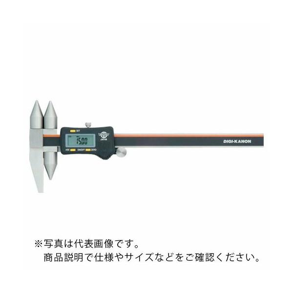 [特長]●1本で穴と穴のピッチ、端面から穴までのピッチも直読できます。誰でも使える最先端のノギスです。[用途]●穴あけ加工現場でのピッチ測定に。●多穴同径のセンターピッチ（間隔寸法）[仕様]●測定範囲(mm)：15〜300(上段)、7.5〜...