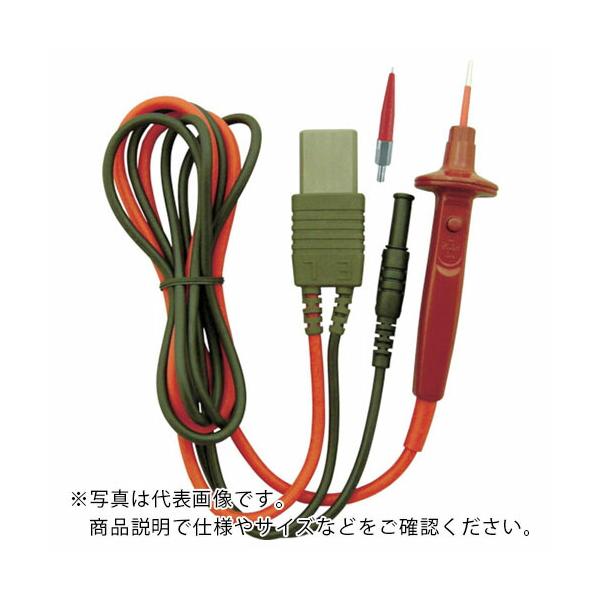 [特長]●絶縁抵抗計用リモートスイッチ付赤黒プローブセットです。●プローブ、フラットテスト棒、ワニグチクリップ、先端金具ロング、標準、コードケース付きです。●3321Aシリーズ（3レンジ）、3315シリーズ（4レンジ）、3211シリーズ（1...