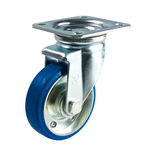 [特長]●・優れた旋回性能！自在金具の旋回部はダブルボールレース構造になっていますので、限界領域の負荷荷重下においても安定した旋回性能を長期間維持します。●・広い互換性！産業用キャスターのJIS規格に準拠した中荷重用キャスターで、あらゆる産...