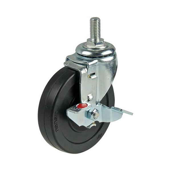 [特長]●・シンプルデザイン。●・金具はユニクロームメッキ仕上げです。●・S-2ストッパーは車輪の回転を止めるストッパーです。●・オプション:専用スパナ。[仕様]●・車輪:RL●・ストッパー:S-2●・車輪種類:ゴム●・許容荷重(N):50...