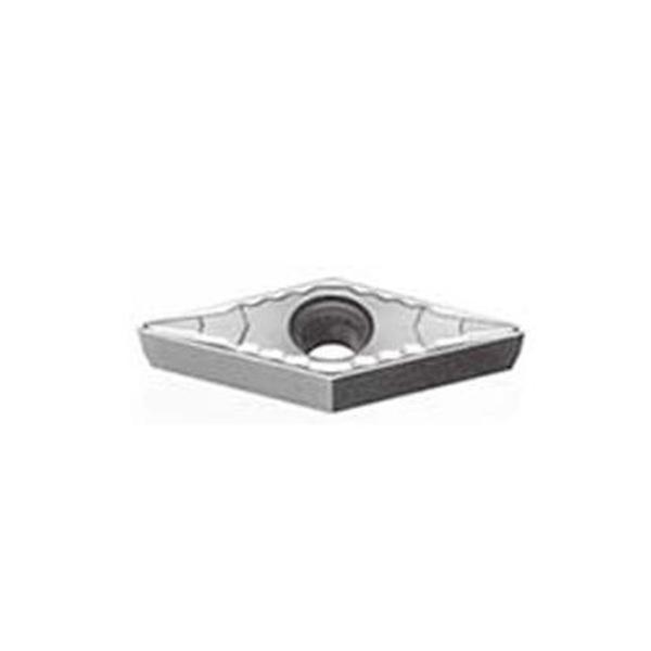 [特長]●ポジティブインサートです。[用途]●仕上切削[仕様]●商品タイプ：ポジティブ ●インサート形状［記号］：菱形［V］ ●頂角(°)：35 ●逃げ角［記号］(°)：5［B］ ●精度記号：M ●内接円IC(mm)：9.525 ●内接円許...