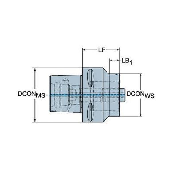 [仕様]●適応インターフェース(機械側)ADINTMS：Coromant Capto (segment clamping only) -size C5 ●適応インターフェース(ワーク側)ADINTWS：Coromant Capto (bol...
