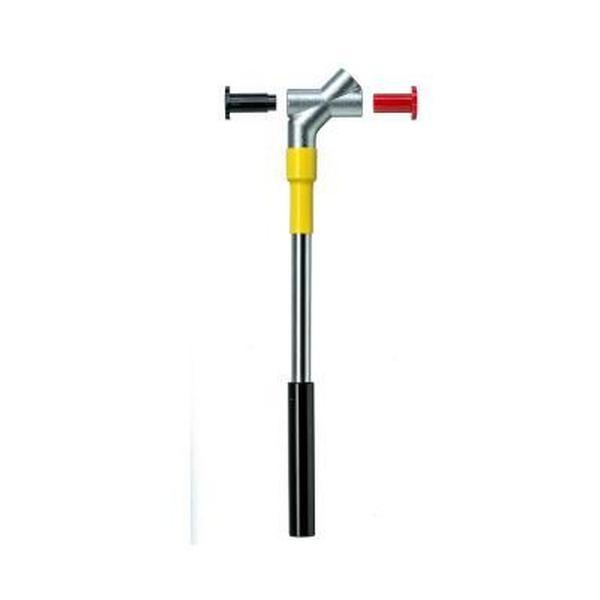 [特長]●トリプルハンドル・リターンハンドルの貫通穴に装着することで、小さいサイズの六角レンチもスムーズに使用できます。[仕様]●色：赤・黒 ●適用サイズ(mm)：2〜6